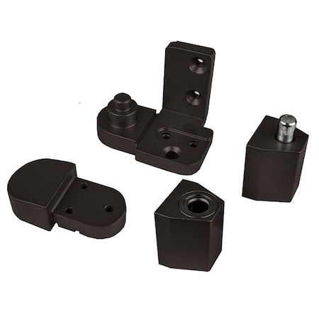 Global Door Controls YKK Style Right Hand Offset Door Pivot Hinge Set for Adams Rite Type ...